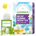 LOOMICA decaf jasmine green tea bags