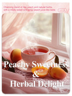 LOOMICA peach tea bags