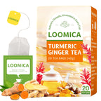 LOOMICA Turmeric Ginger Tea bags