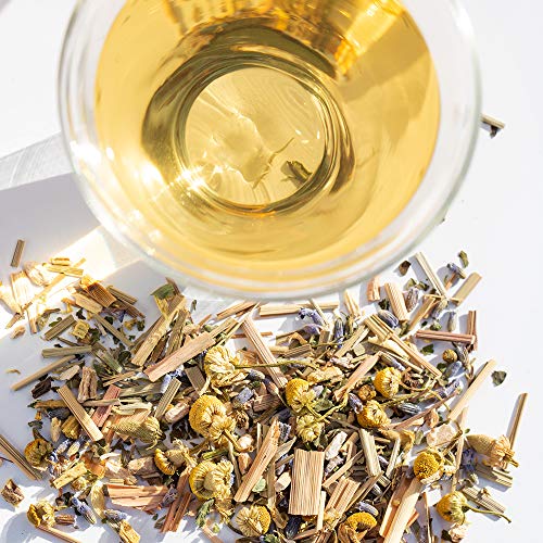 loose chamomile tea for bedtime routine