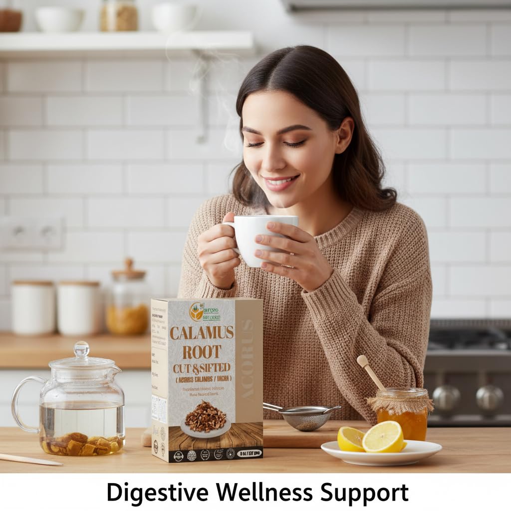 loose dried calamus root for brewing