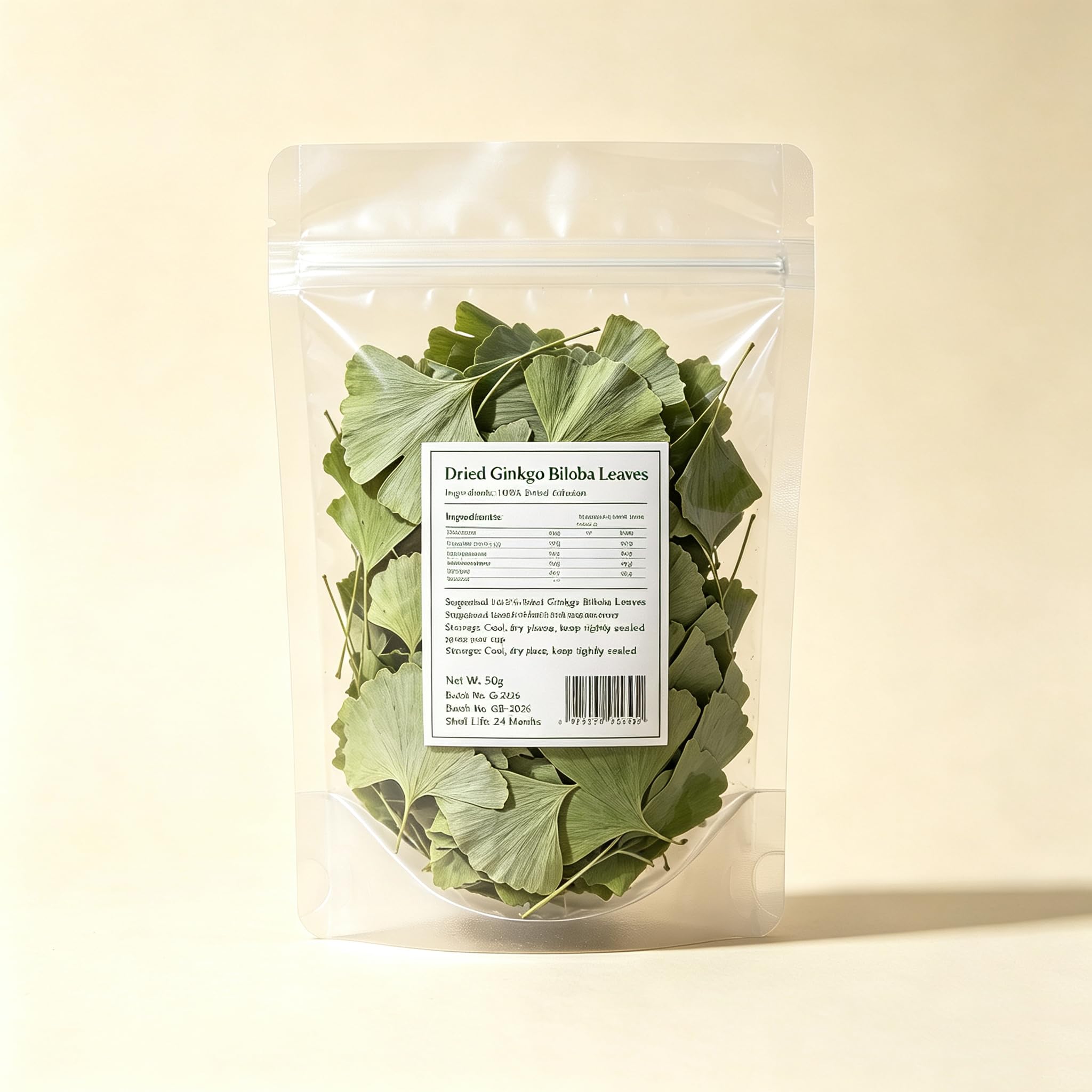 loose ginkgo biloba for herbal tea