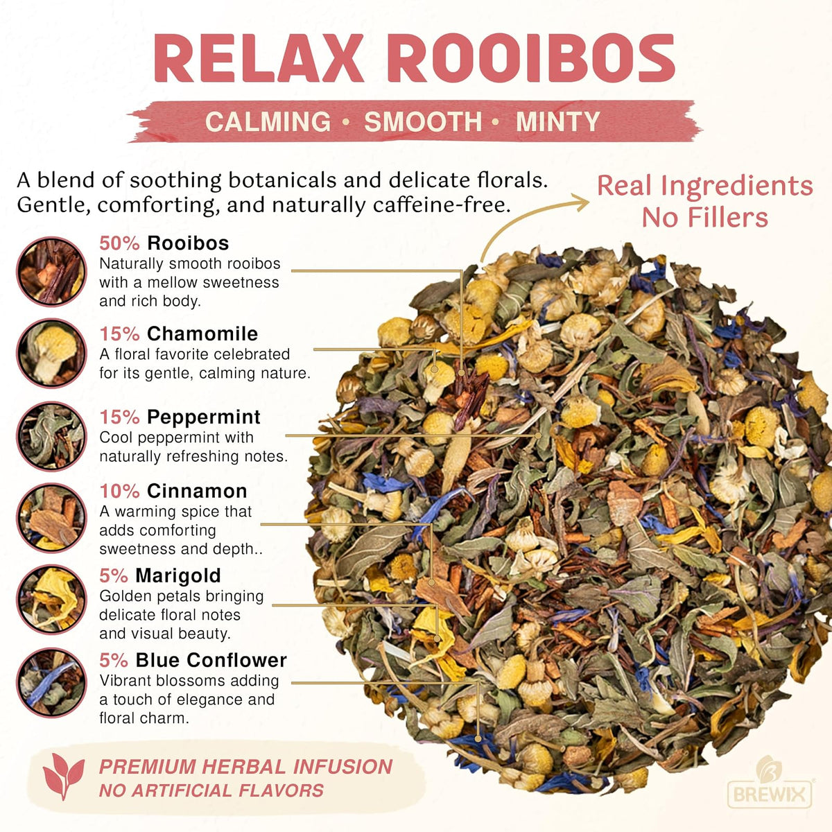 loose herbal tea for relaxation