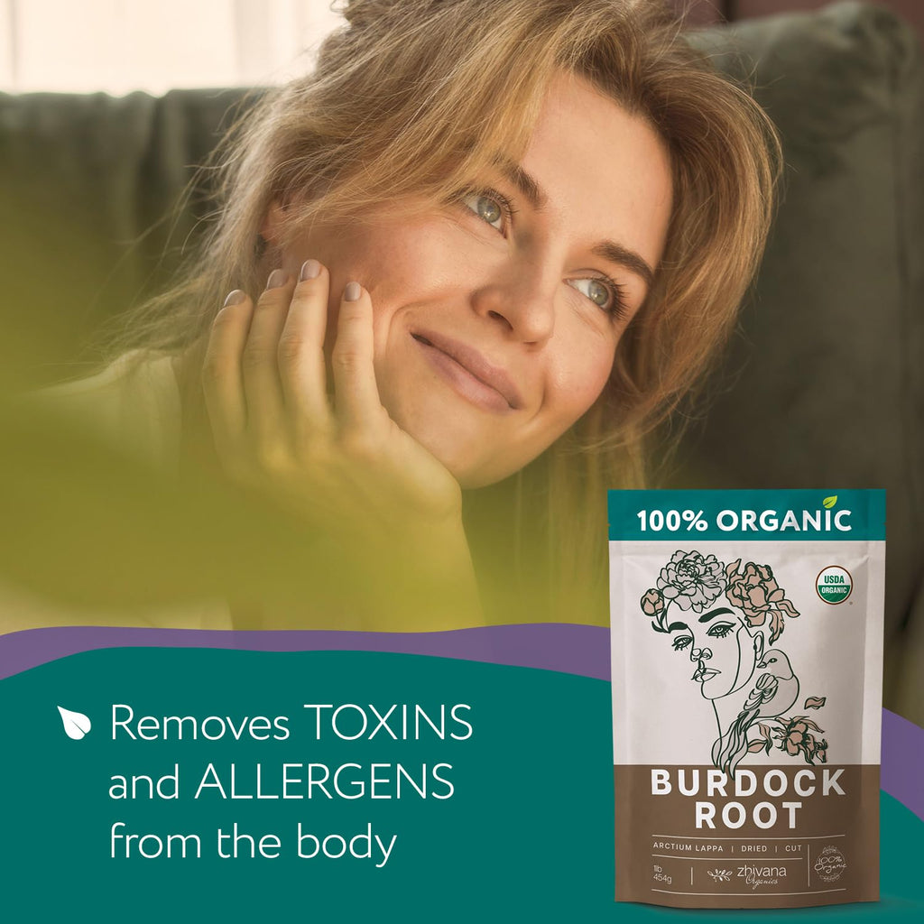 loose leaf burdock root tea