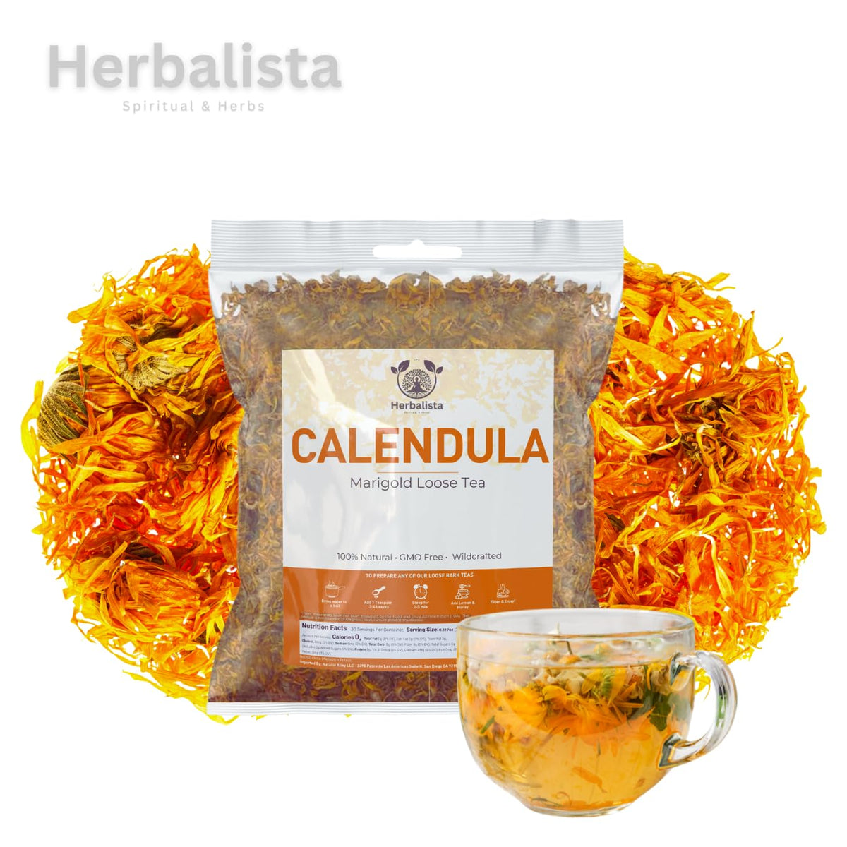 loose leaf calendula tea benefits