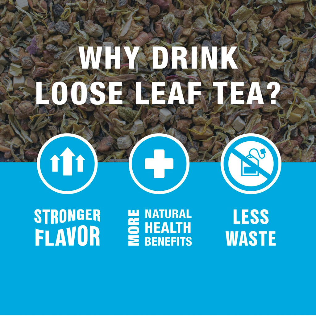 loose leaf caramel apple herbal infusion
