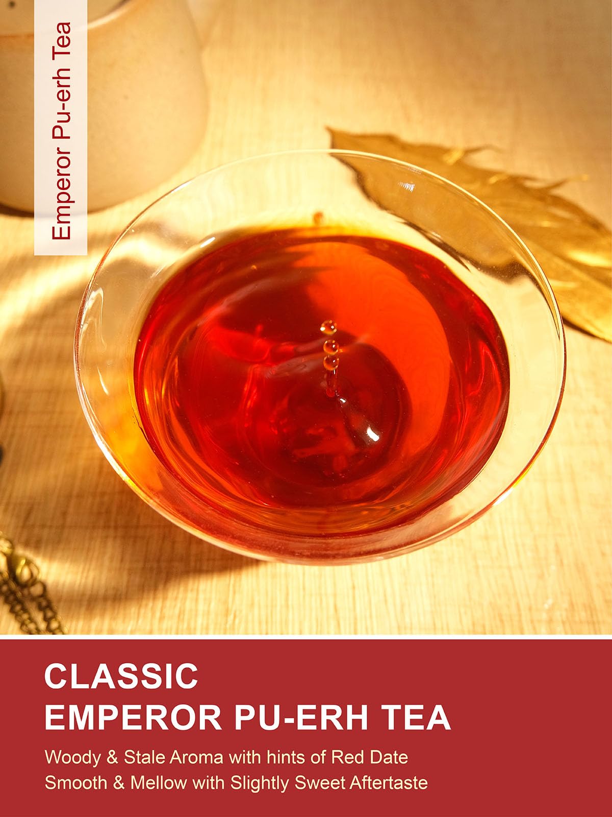 Loose leaf dark tea for digestion