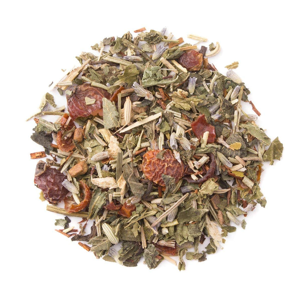 loose leaf ginger herbal infusion