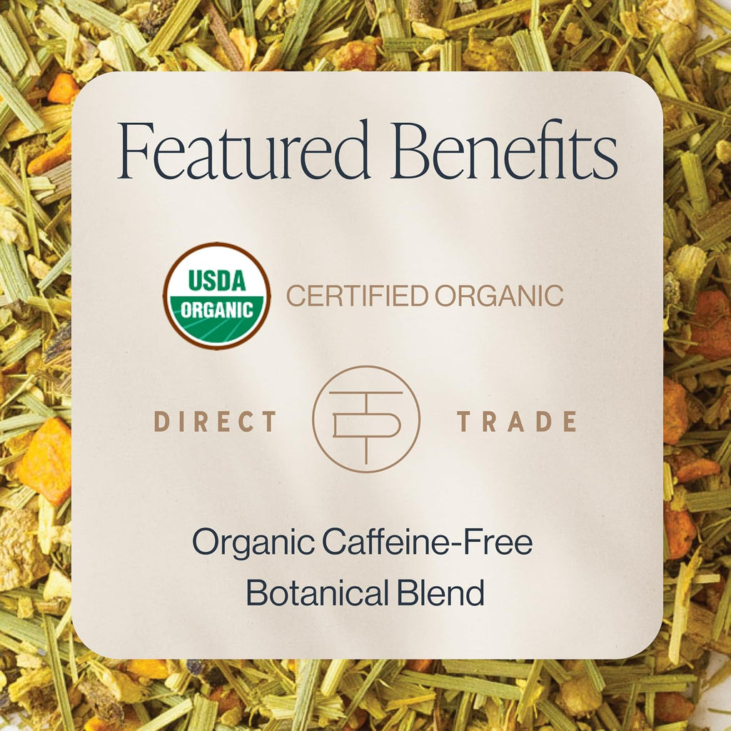 loose leaf ginger tea for wellness