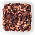 Loose leaf ginger tea infusion