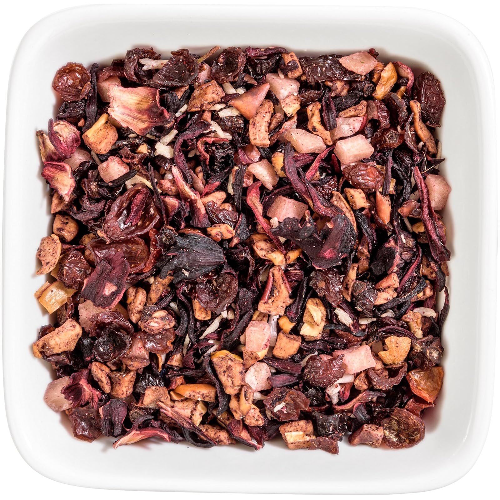 Loose leaf ginger tea infusion