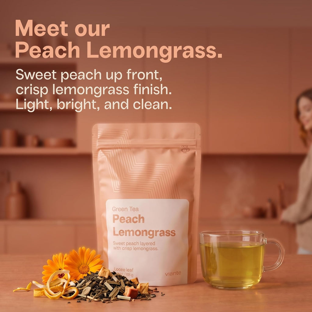 loose leaf green tea blend