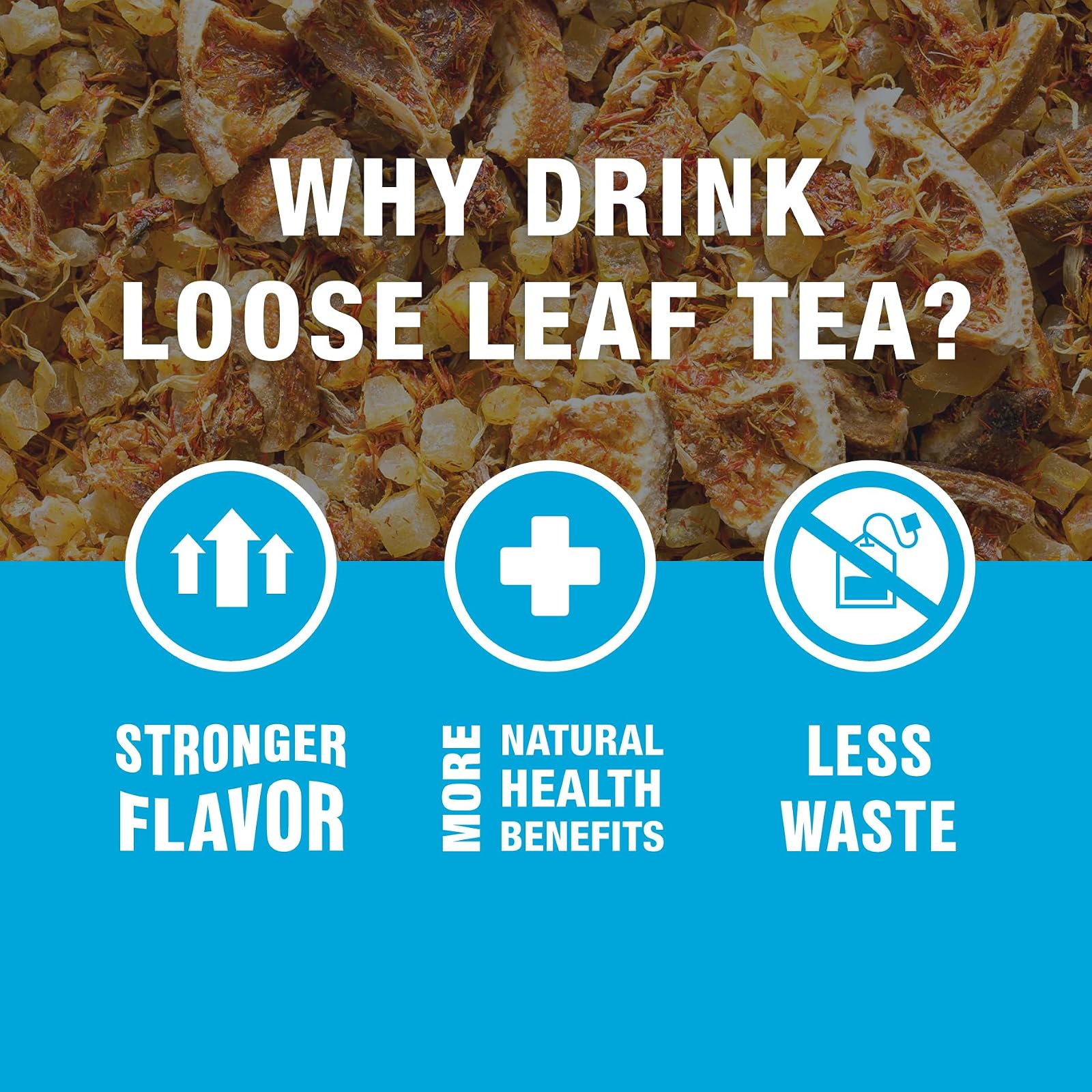 loose leaf green tea extract infusion