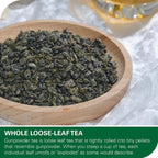 loose leaf green tea for brewing