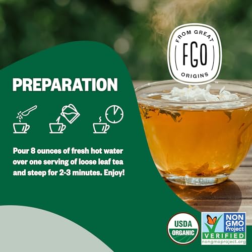loose leaf green tea for relaxation
