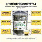 loose leaf green tea for wellness
