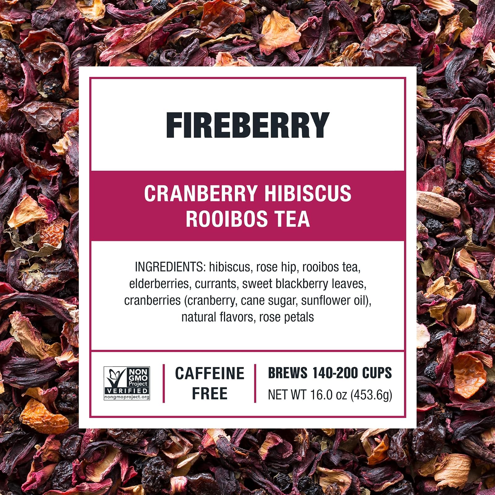 Loose leaf herbal tea blend