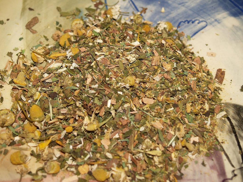 Loose leaf herbal tea for digestion