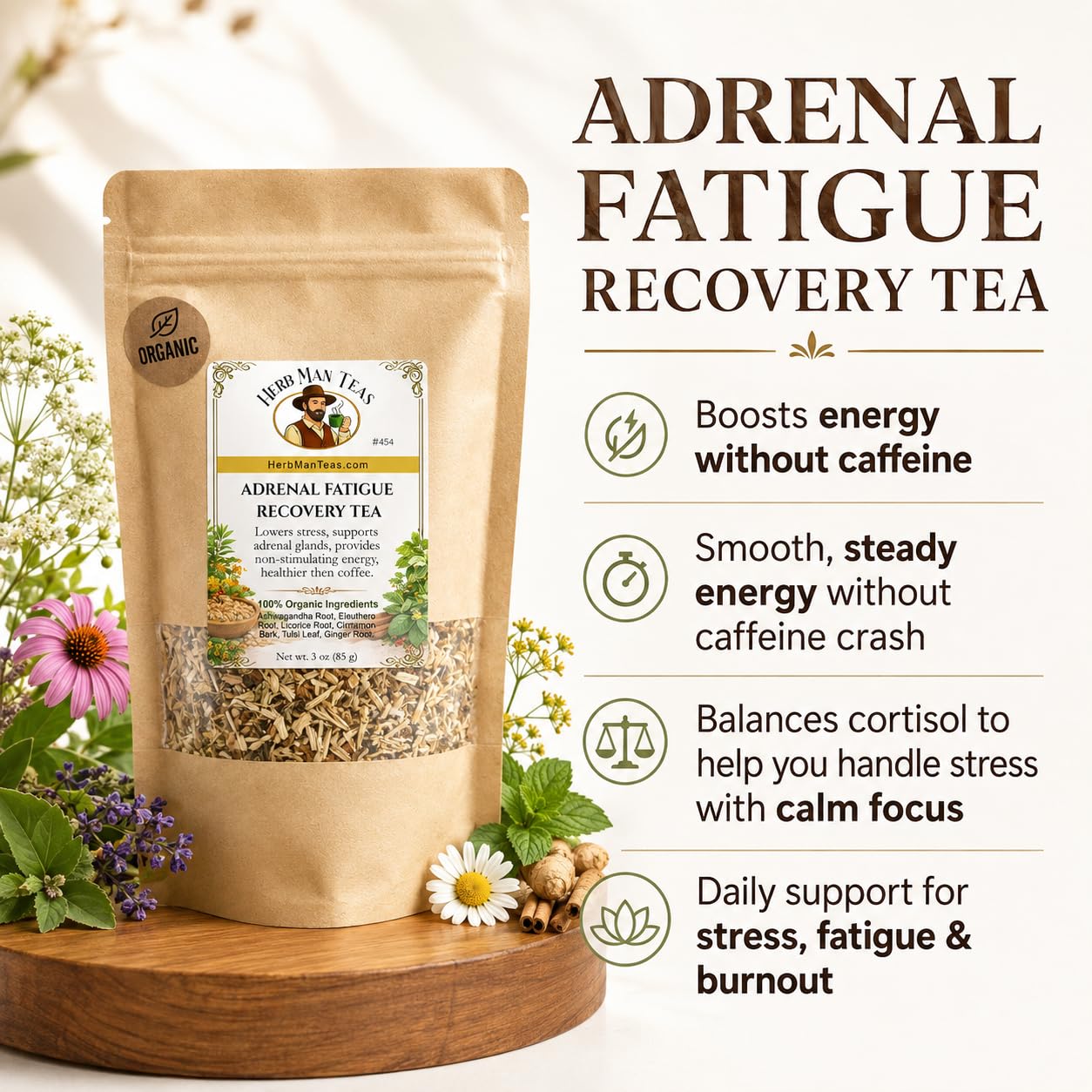 loose leaf herbal tea for energy