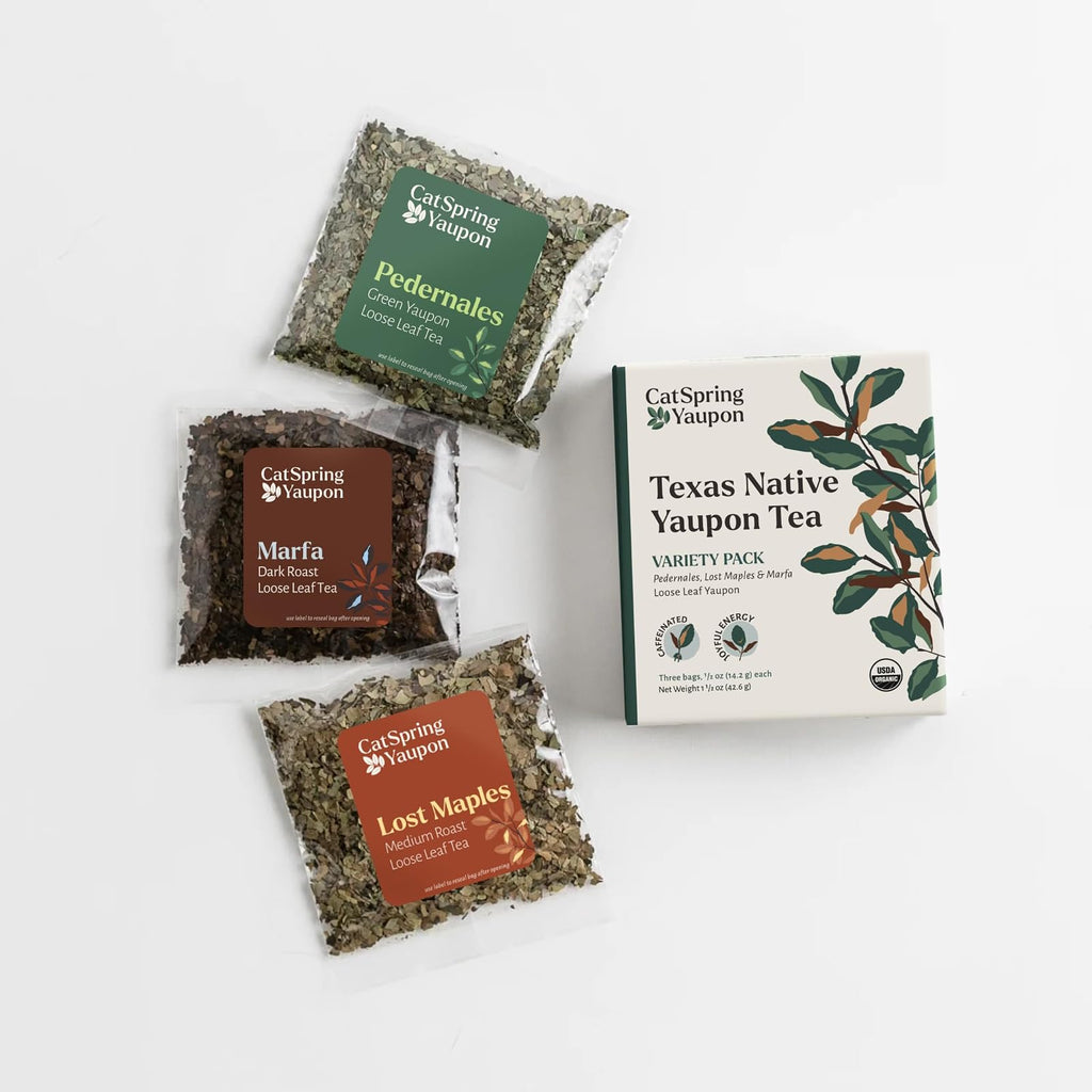 loose leaf herbal tea selection
