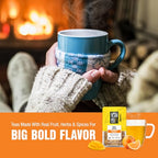 loose leaf herbal tea selection