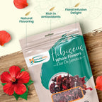 Loose leaf hibiscus herbal tea