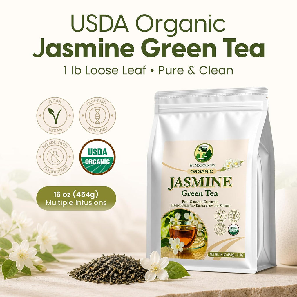 loose leaf jasmine green tea for relaxation
