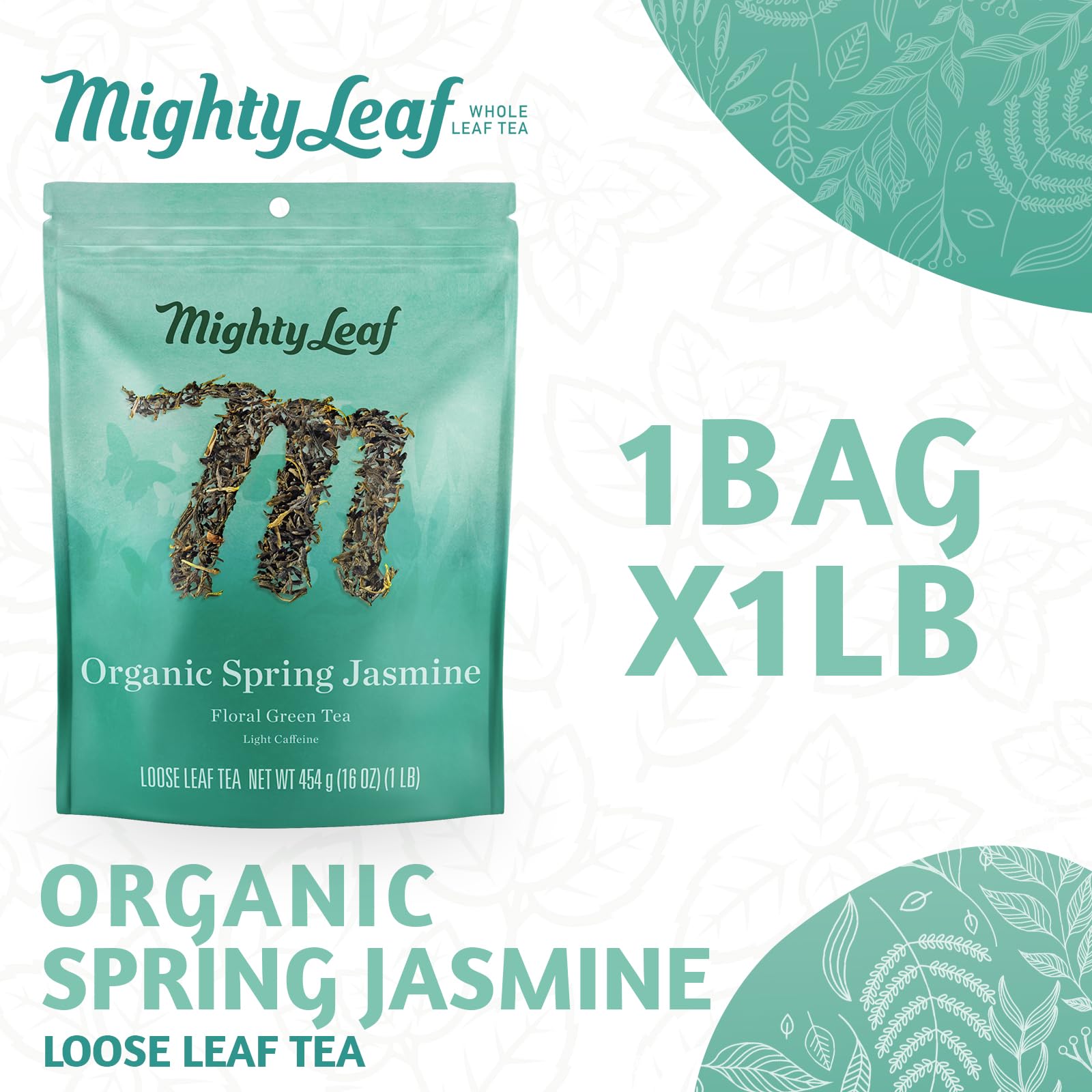 loose leaf jasmine green tea