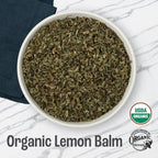 loose leaf lemon balm tea