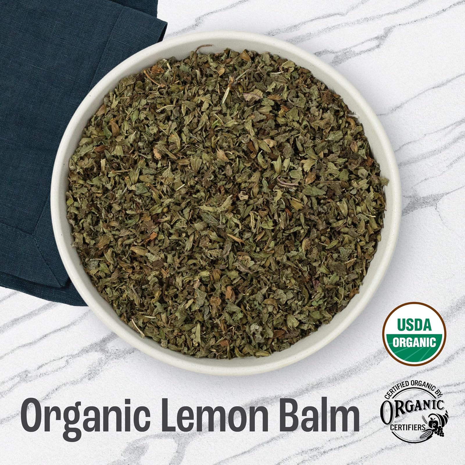 loose leaf lemon balm tea