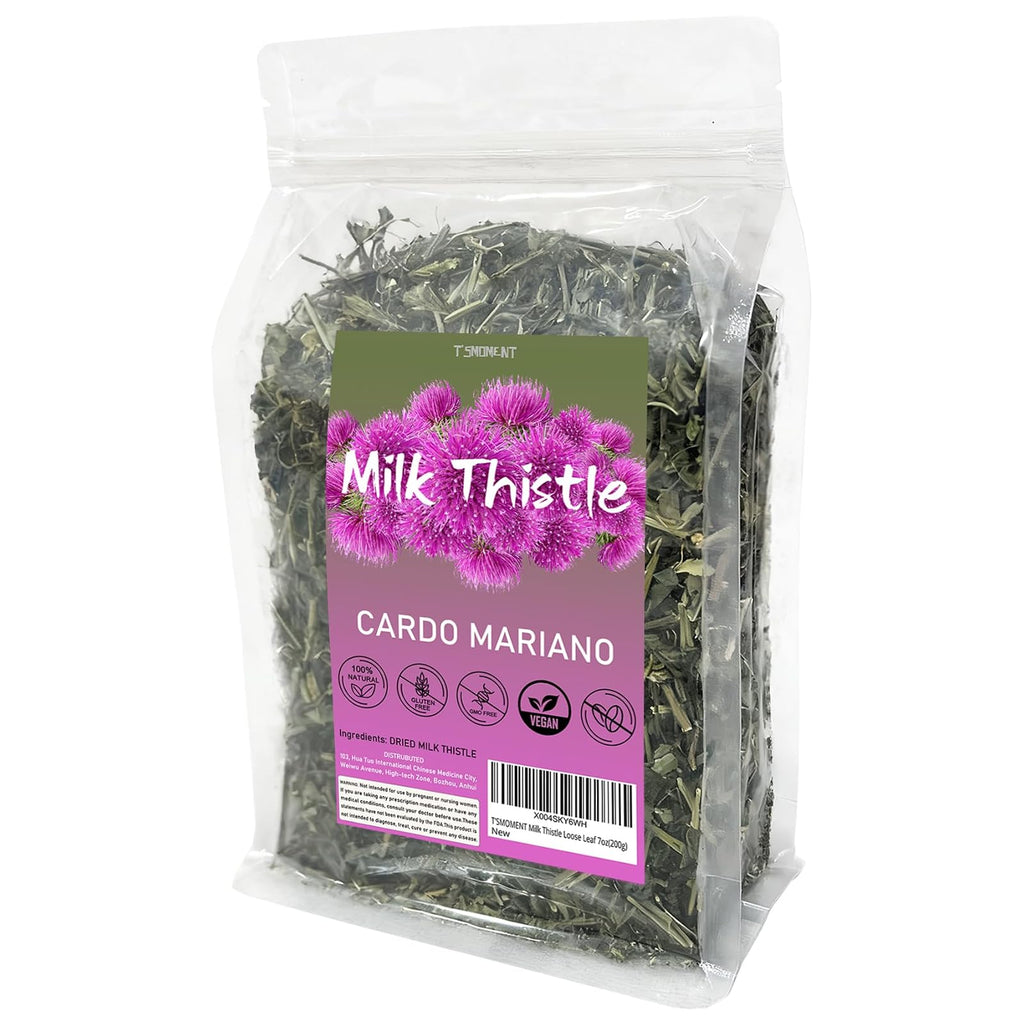 loose leaf Milk Thistle herbal tea