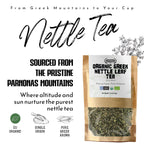 Loose leaf nettle tea for wellness