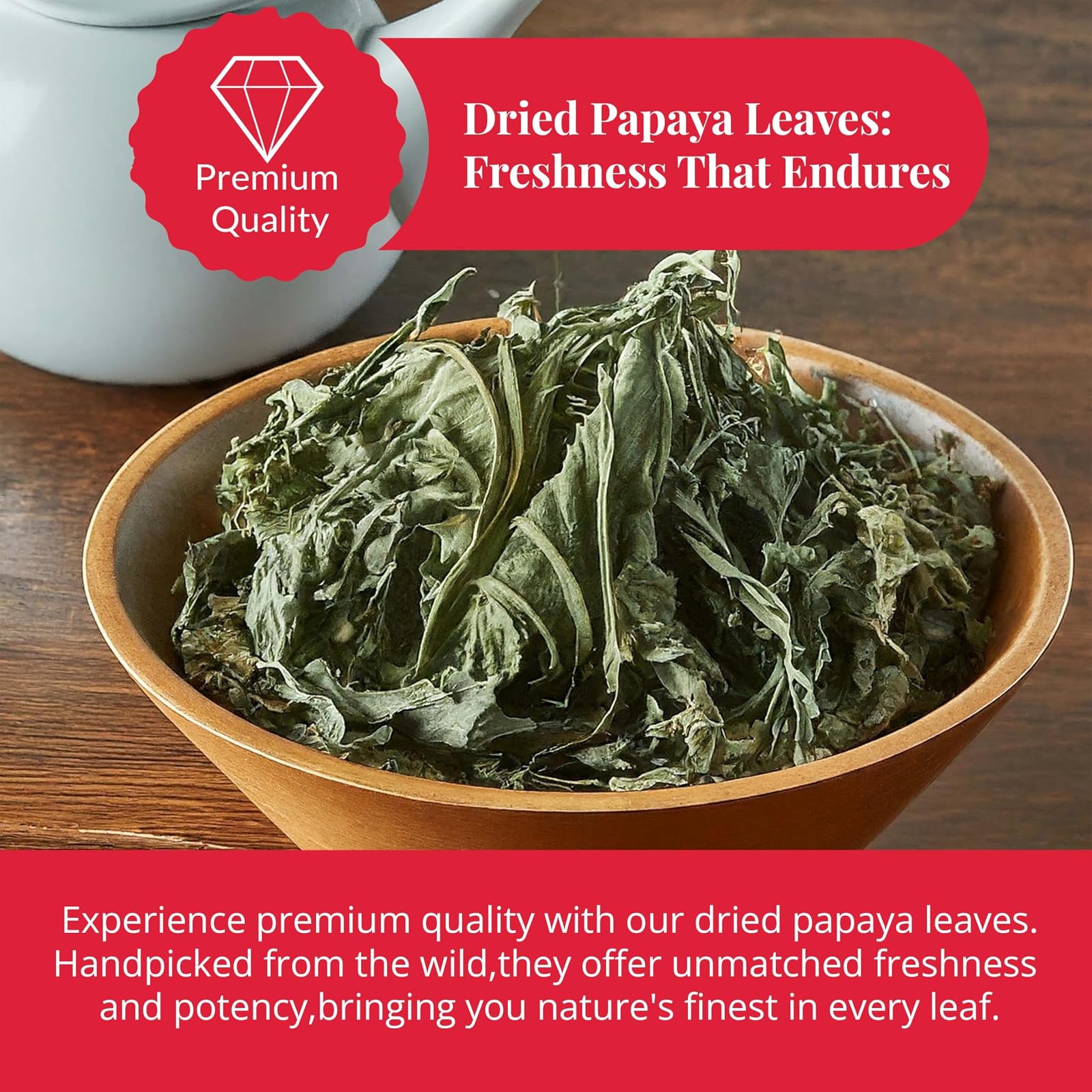 loose leaf papaya tea for wellness