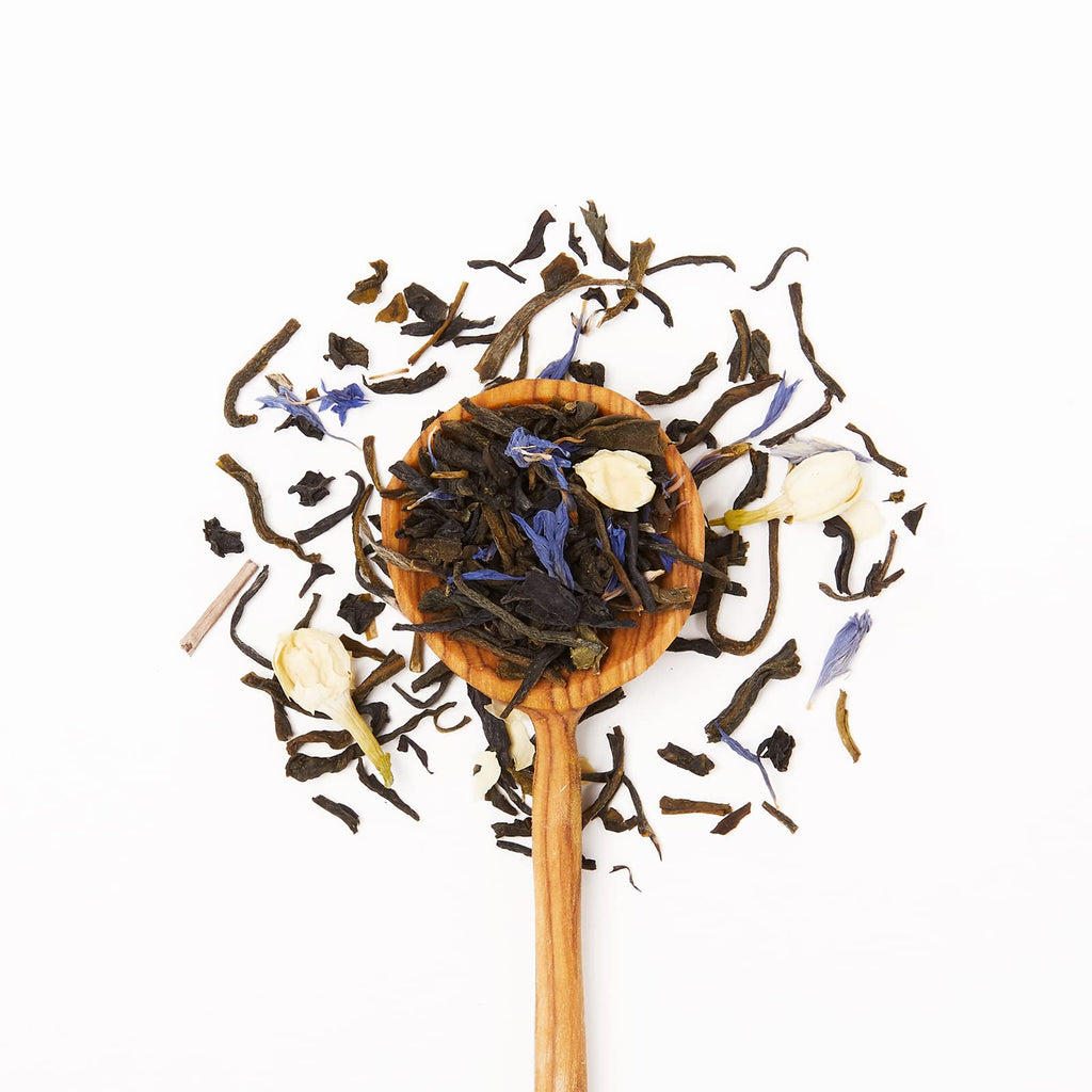 loose leaf Purple Jasmine infusion