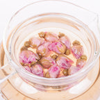 loose leaf rose buds for tea
