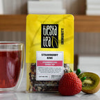 loose leaf strawberry kiwi tea