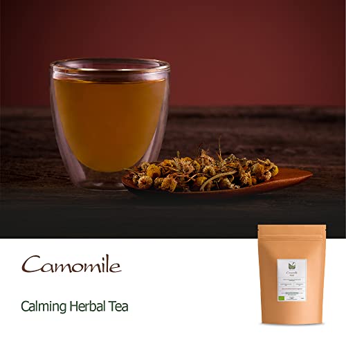 loose leaf tea chamomile infusion