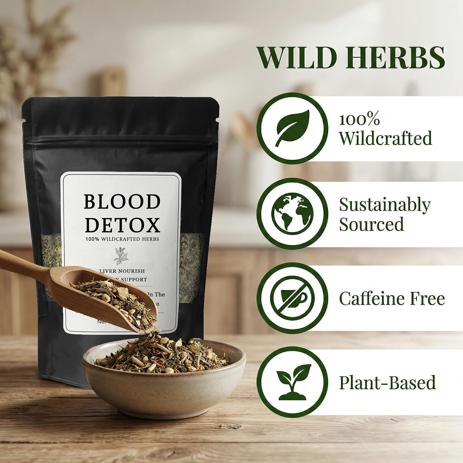 Loose leaf tea for holistic health