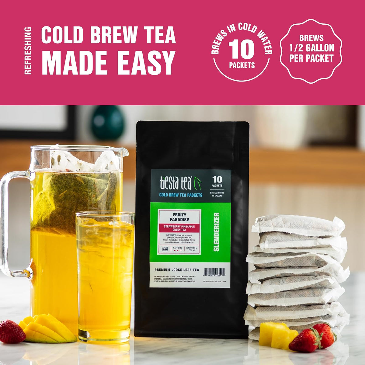 loose leaf tea for refreshing drinks