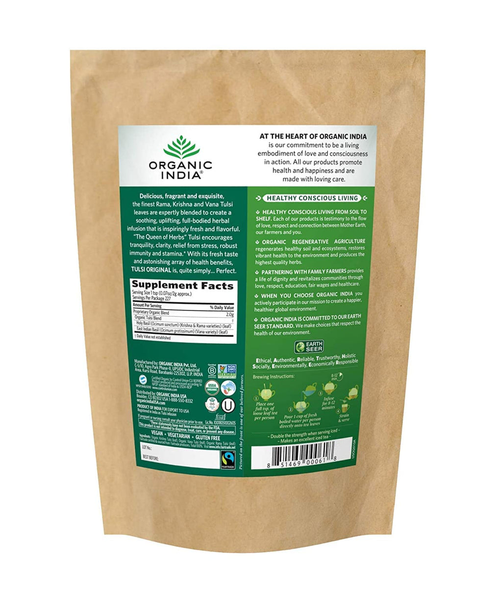 loose leaf tulsi tea for wellness