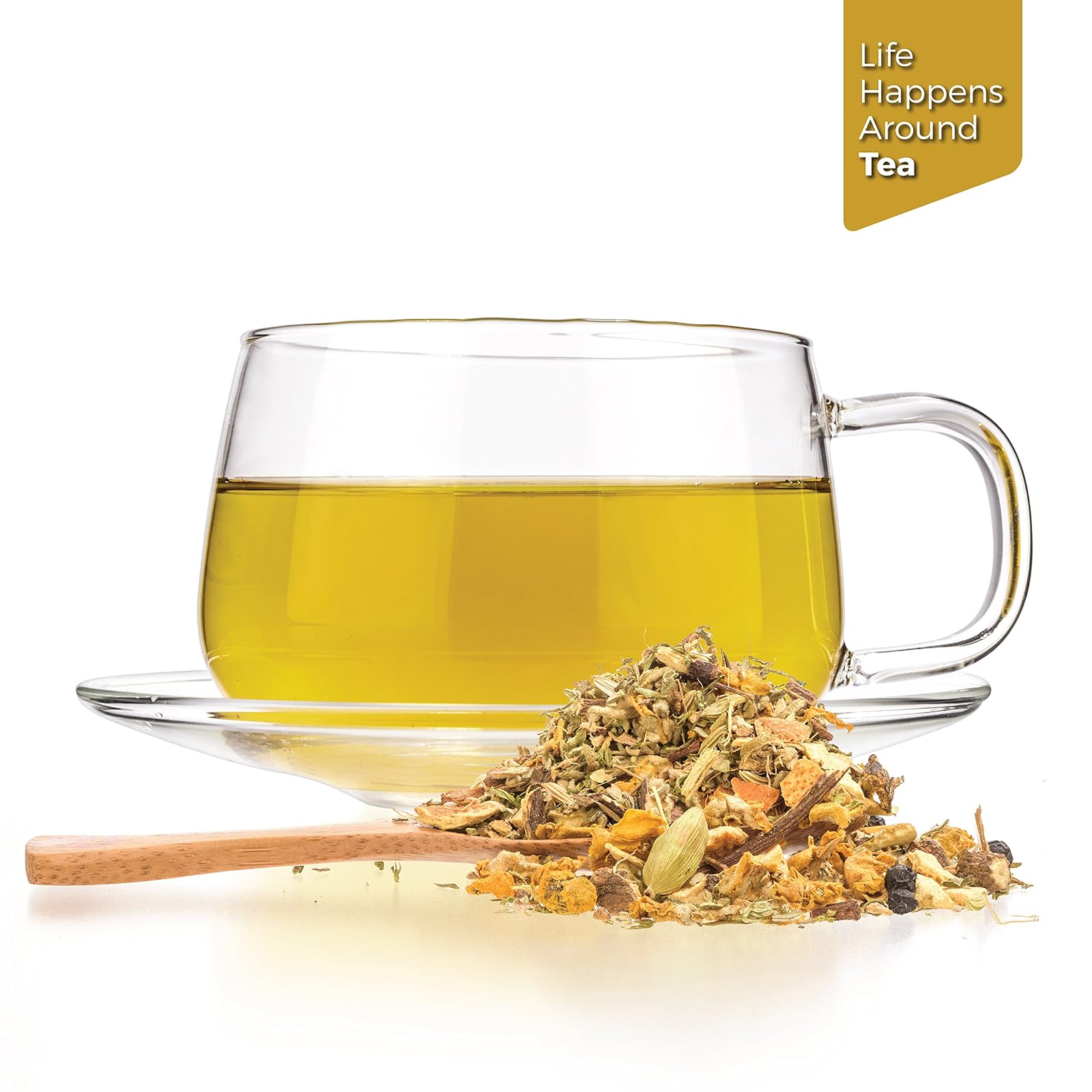 loose leaf turmeric herbal infusion