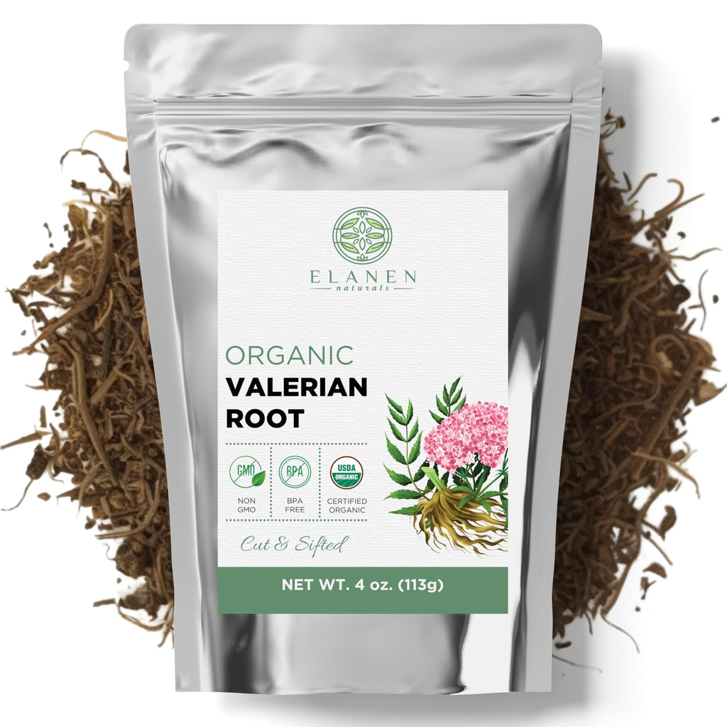 loose leaf valerian herb tea