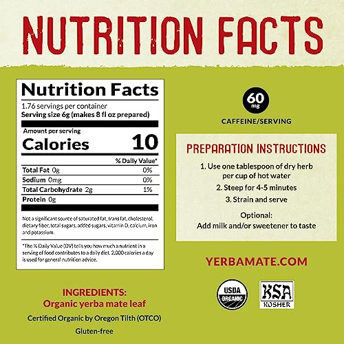 loose leaf yerba mate benefits