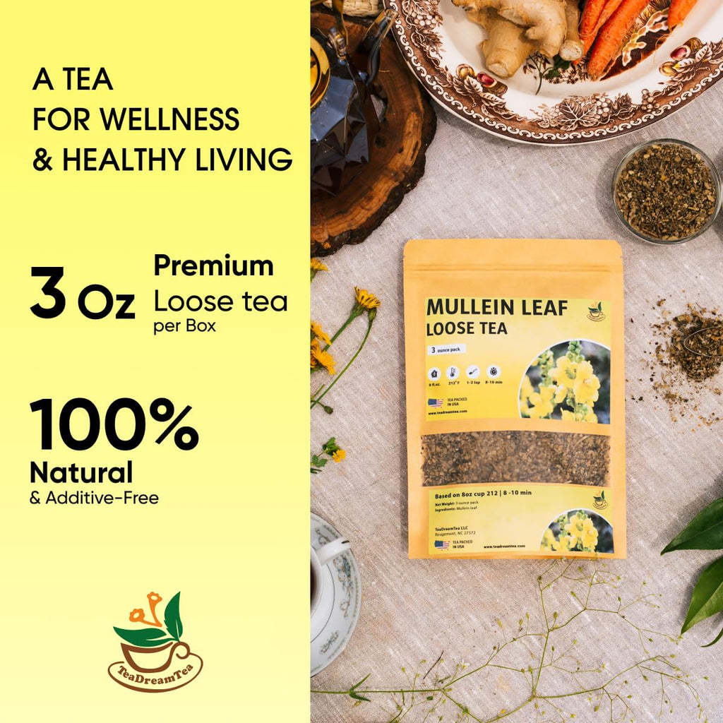loose mullein tea for relaxation