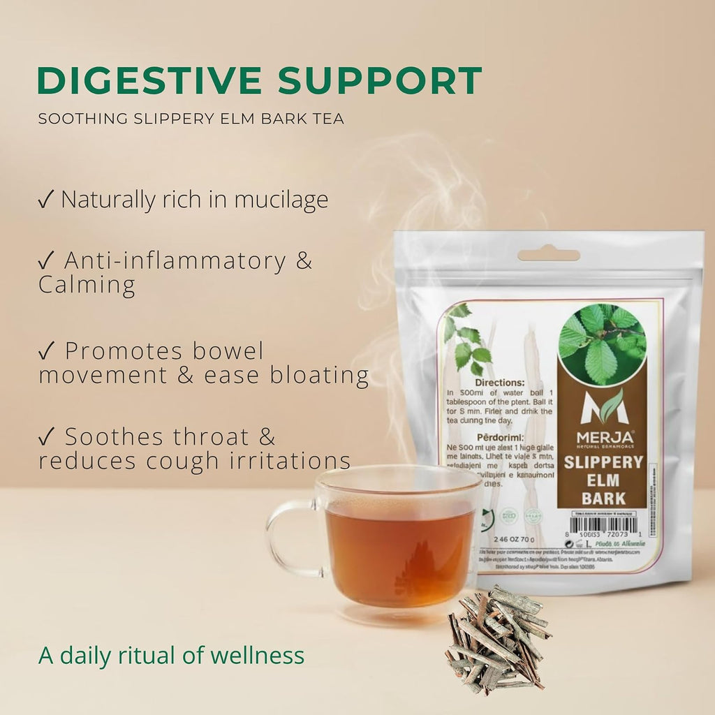 Loose Slippery Elm Bark Tea for digestion