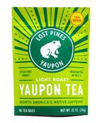 Lost Pines herbal tea light roast