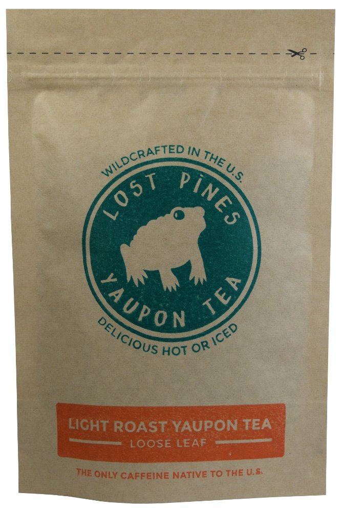 Lost Pines Yaupon tea light roast
