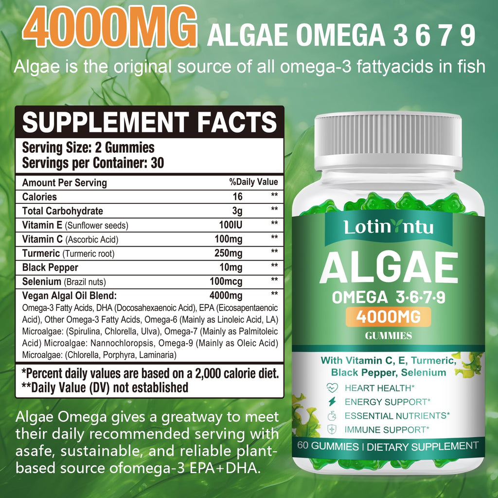 LotinYntu omega 3 gummies for kids