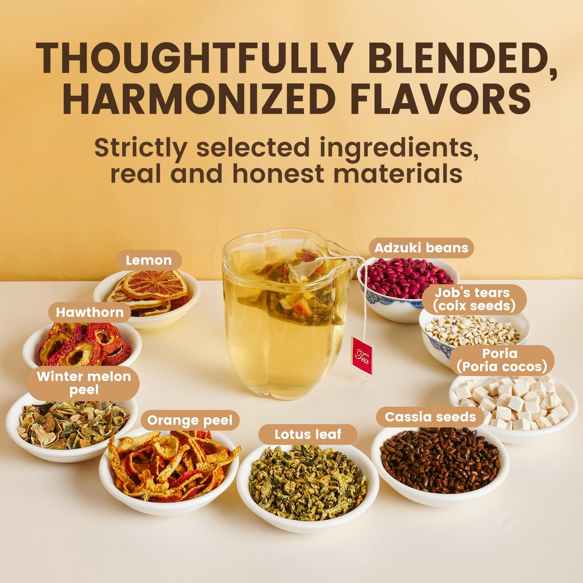 Lotus and cassia seed blend