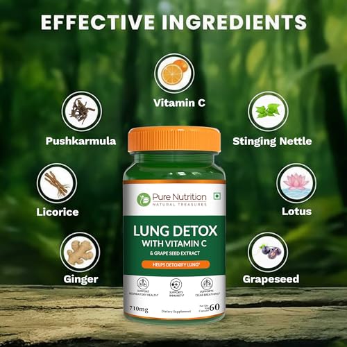 Lotus extract for lung function